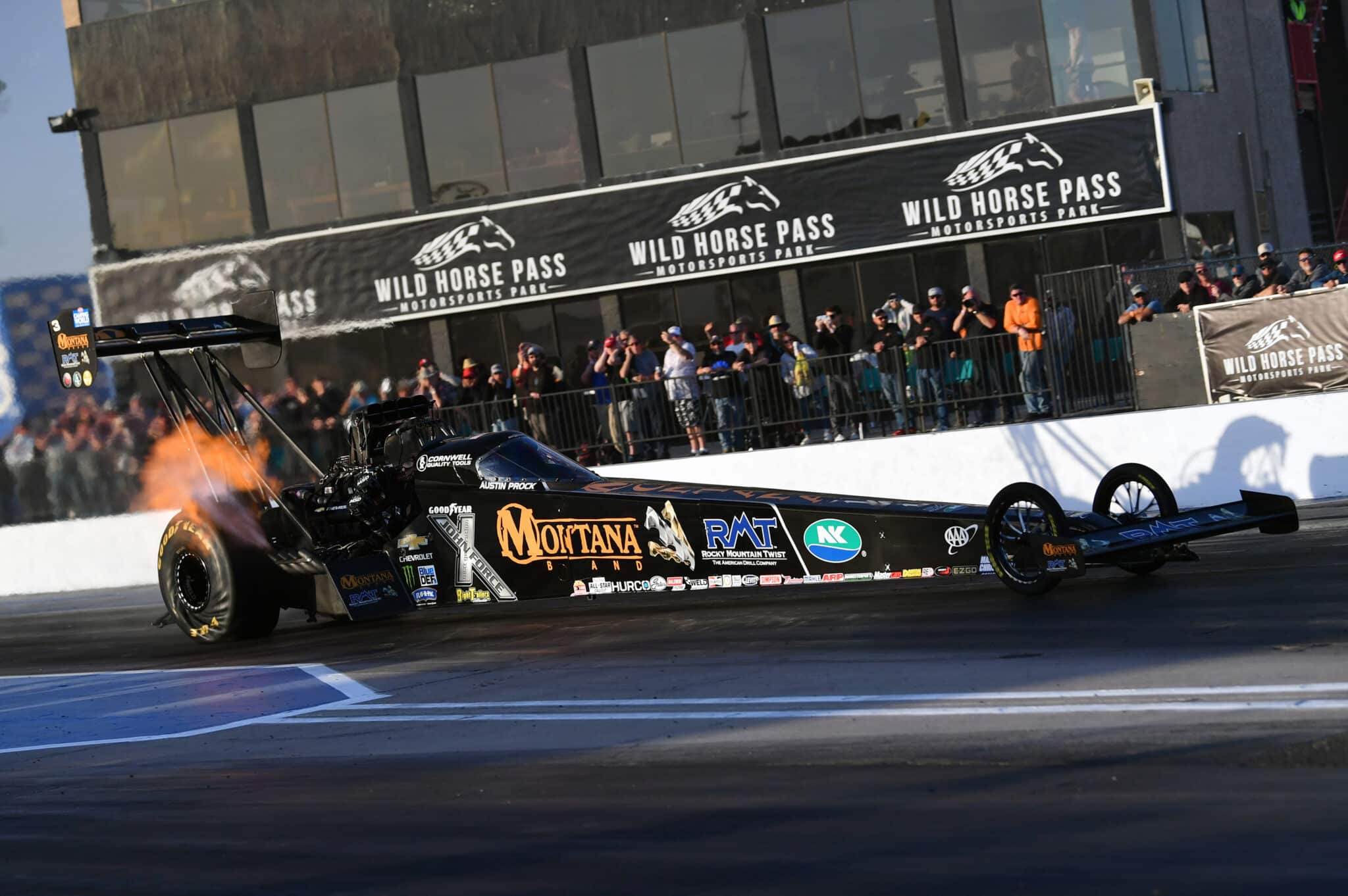 AUSTIN PROCK AND MONTANA BRAND NO. 3 FRIDAY AT NHRA ARIZONA NATIONALS ...