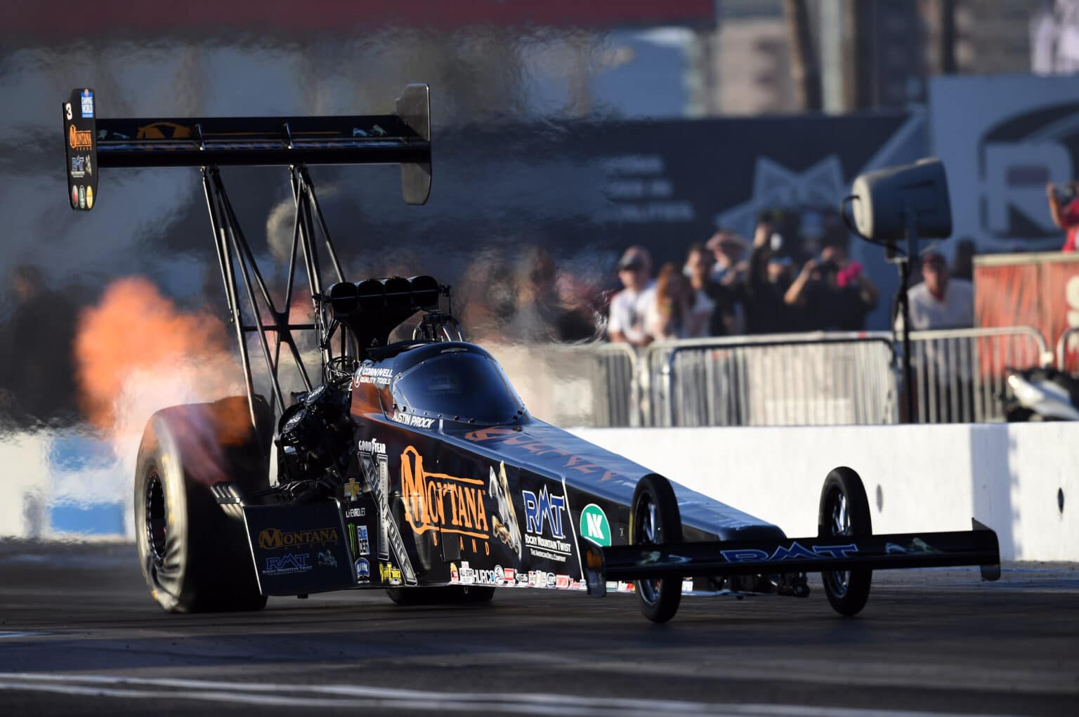 AUSTIN PROCK AND MONTANA BRAND KEEP NO. 3 POSITION SATURDAY AT WILD ...