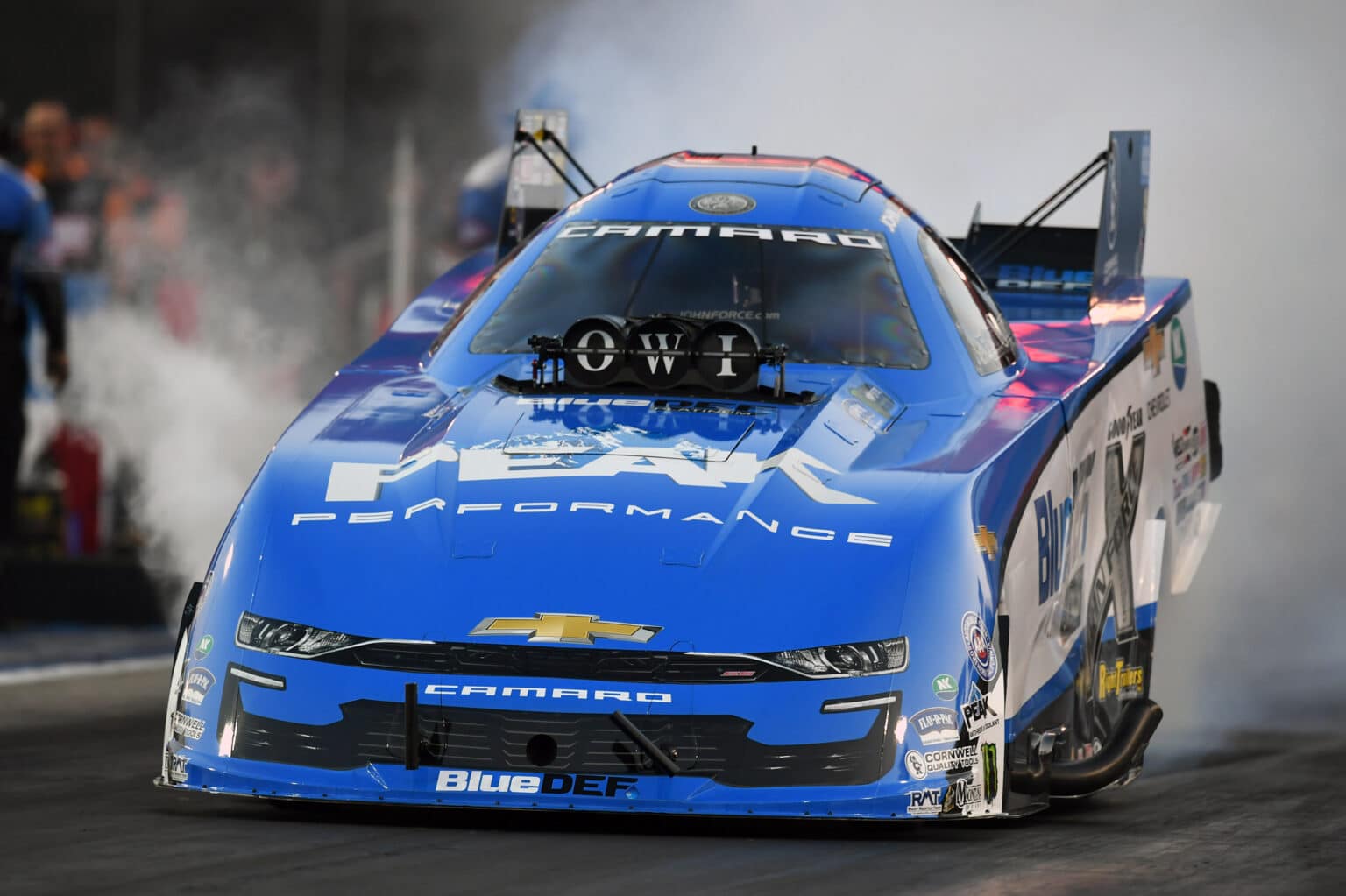 JOHN FORCE AND BLUEDEF CHEVY REACH 265TH FINAL ROUND AT NHRA NEW ...