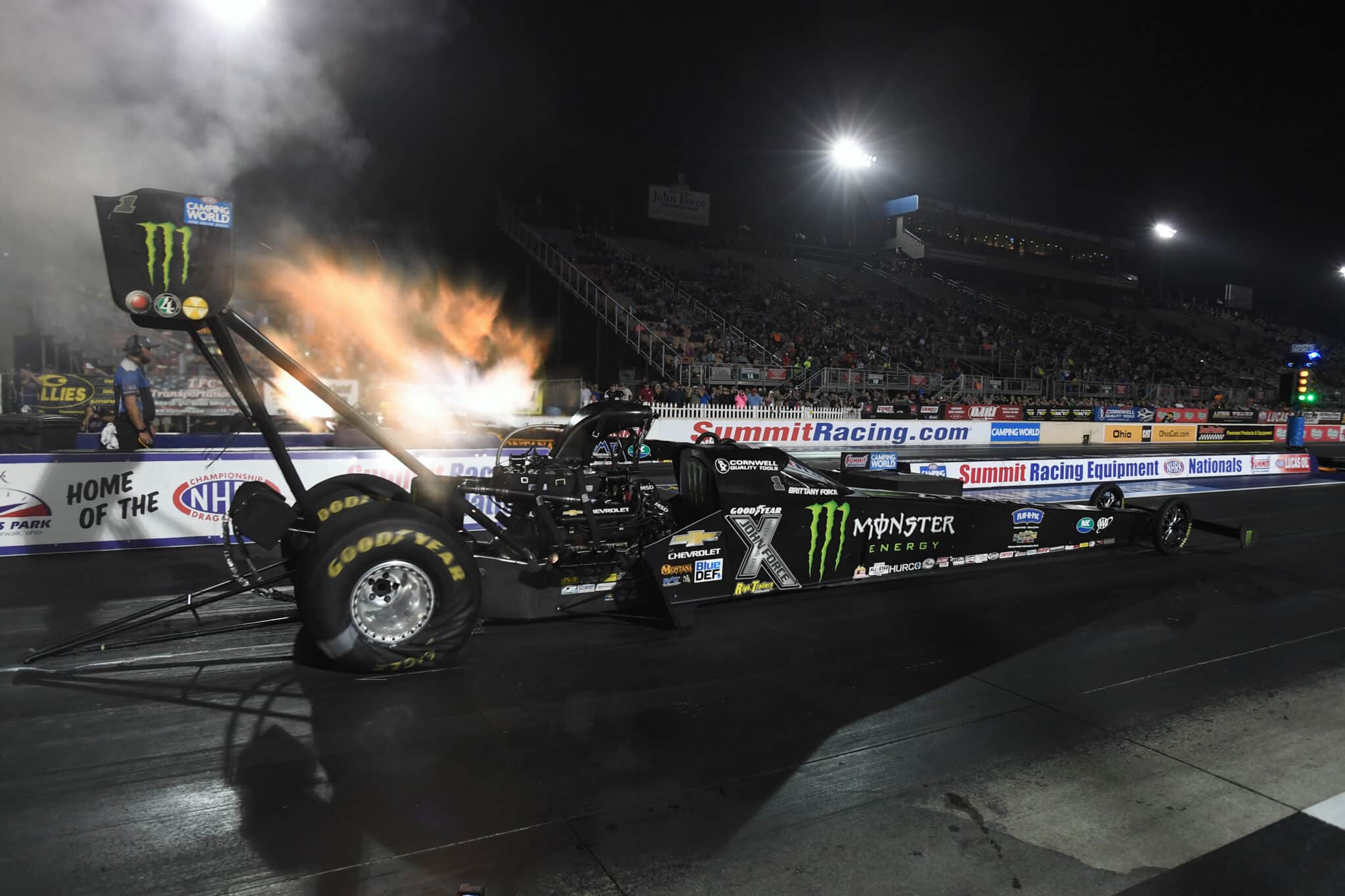 BRITTANY FORCE AND MONSTER ENERGY LEAD JFR QUALIFYING EFFORT FRIDAY IN ...