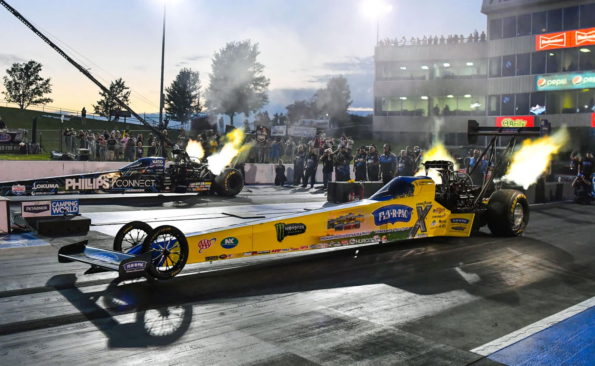 BRITTANY FORCE AND FLAV-R-PAC RACE TO FINALS AT HEARTLAND MOTORSPORTS ...