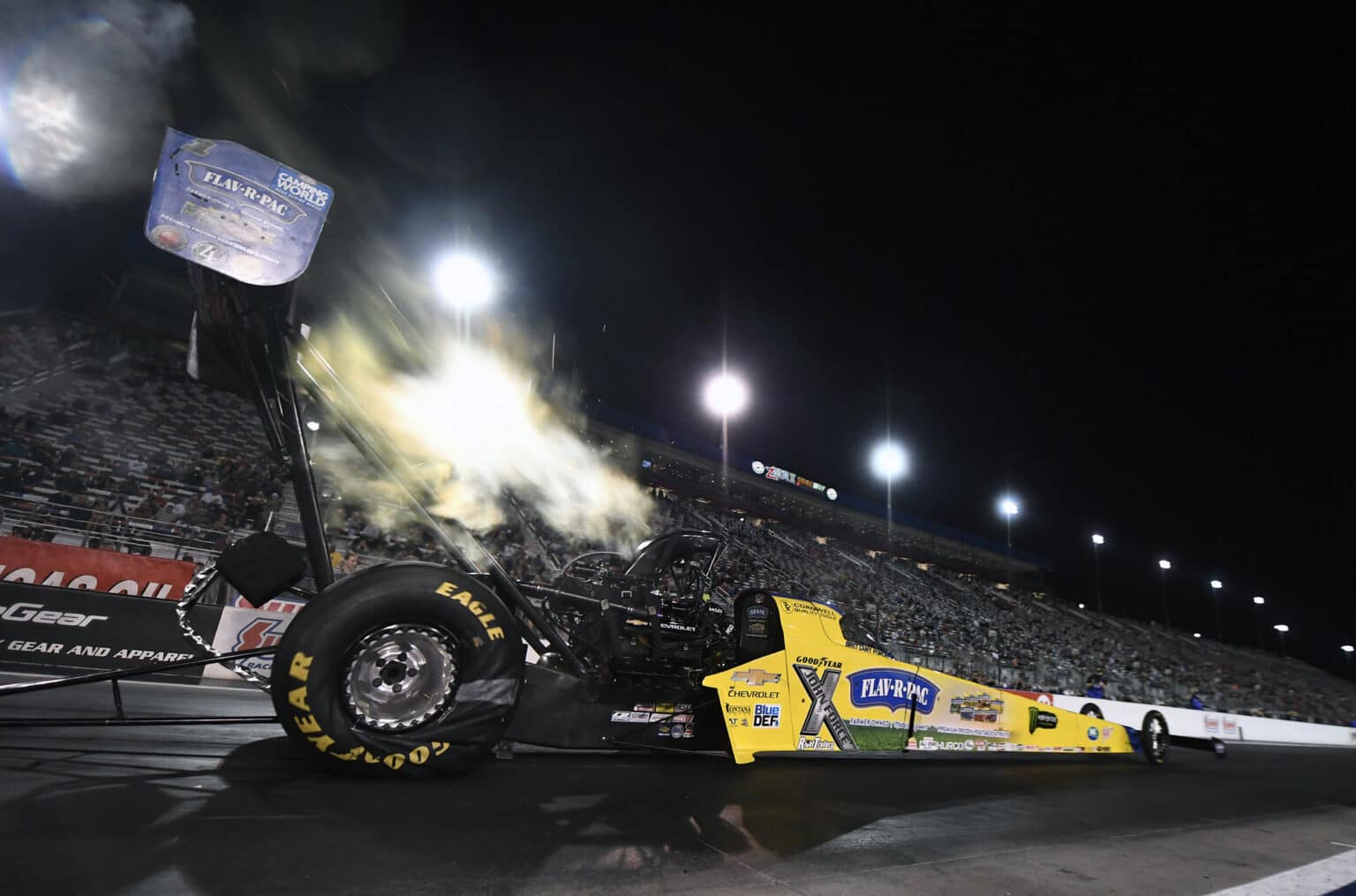 BRITTANY FORCE AND FLAV-R-PAC SIT NO. 2 AT NHRA CAROLINA NATIONALS ...