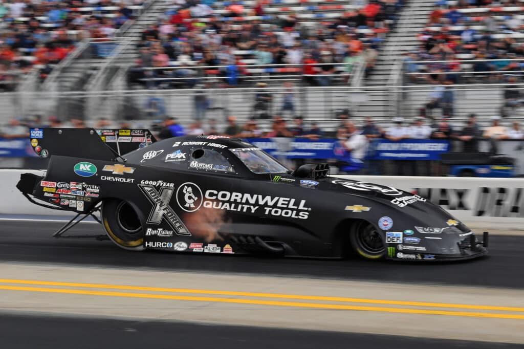 ROBERT HIGHT AND CORNWELL TOOLS RUNNER-UP AT NHRA CAROLINA NATIONALS - John Force Racing