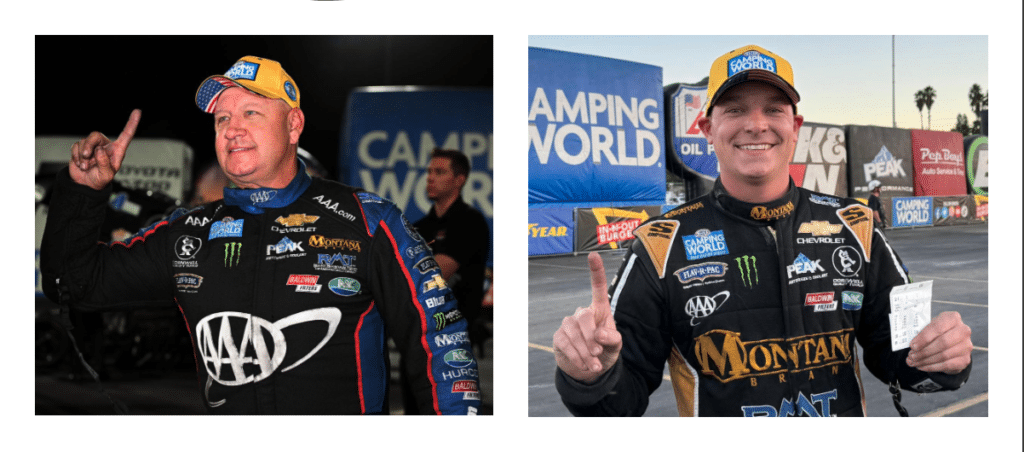 ROBERT HIGHT WITH AUTO CLUB AND AUSTIN PROCK WITH MONTANA BRAND SWEEP ...