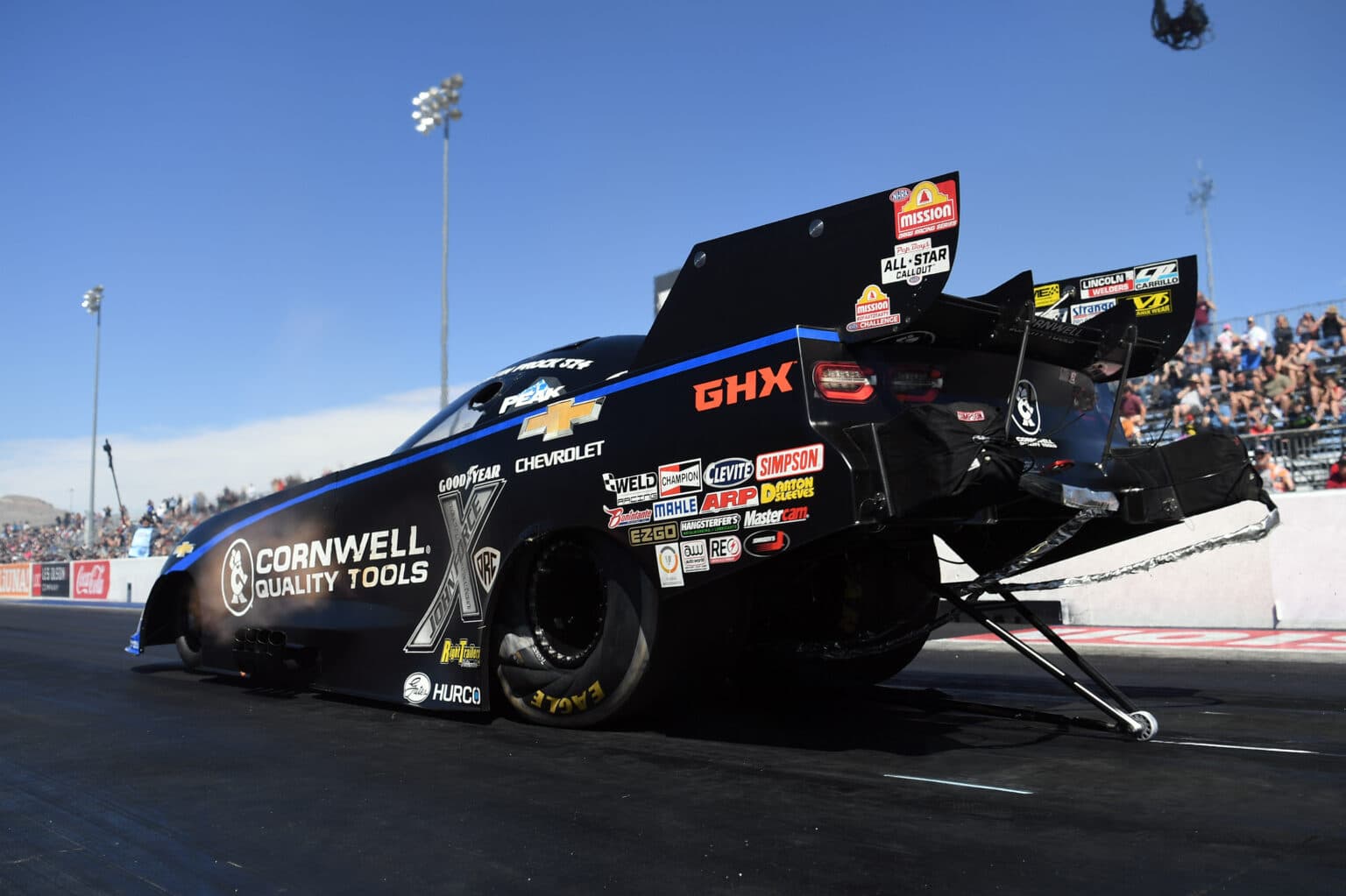 AUSTIN PROCK SECOND IN LAS VEGAS 4-WIDE NATIONALS; WIDENS FUNNY CAR ...