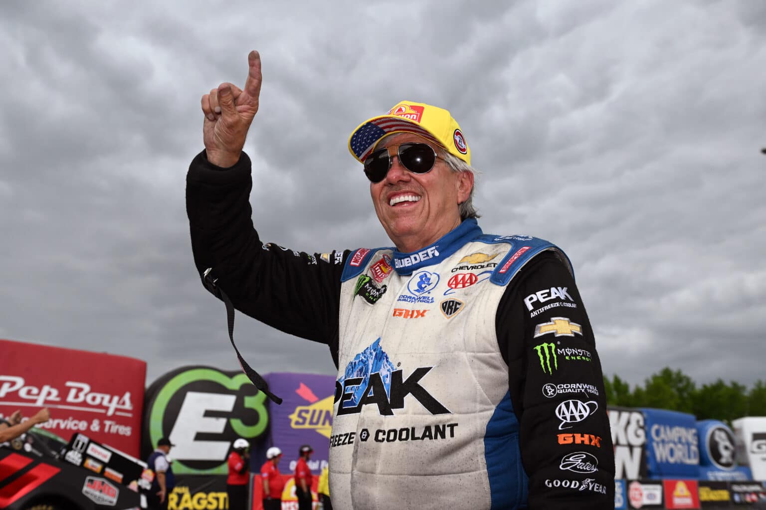 NO. 1 QUALIFIER JOHN FORCE EYES RECORD FOURTH CAREER WIN IN NHRA 4-WIDE ...