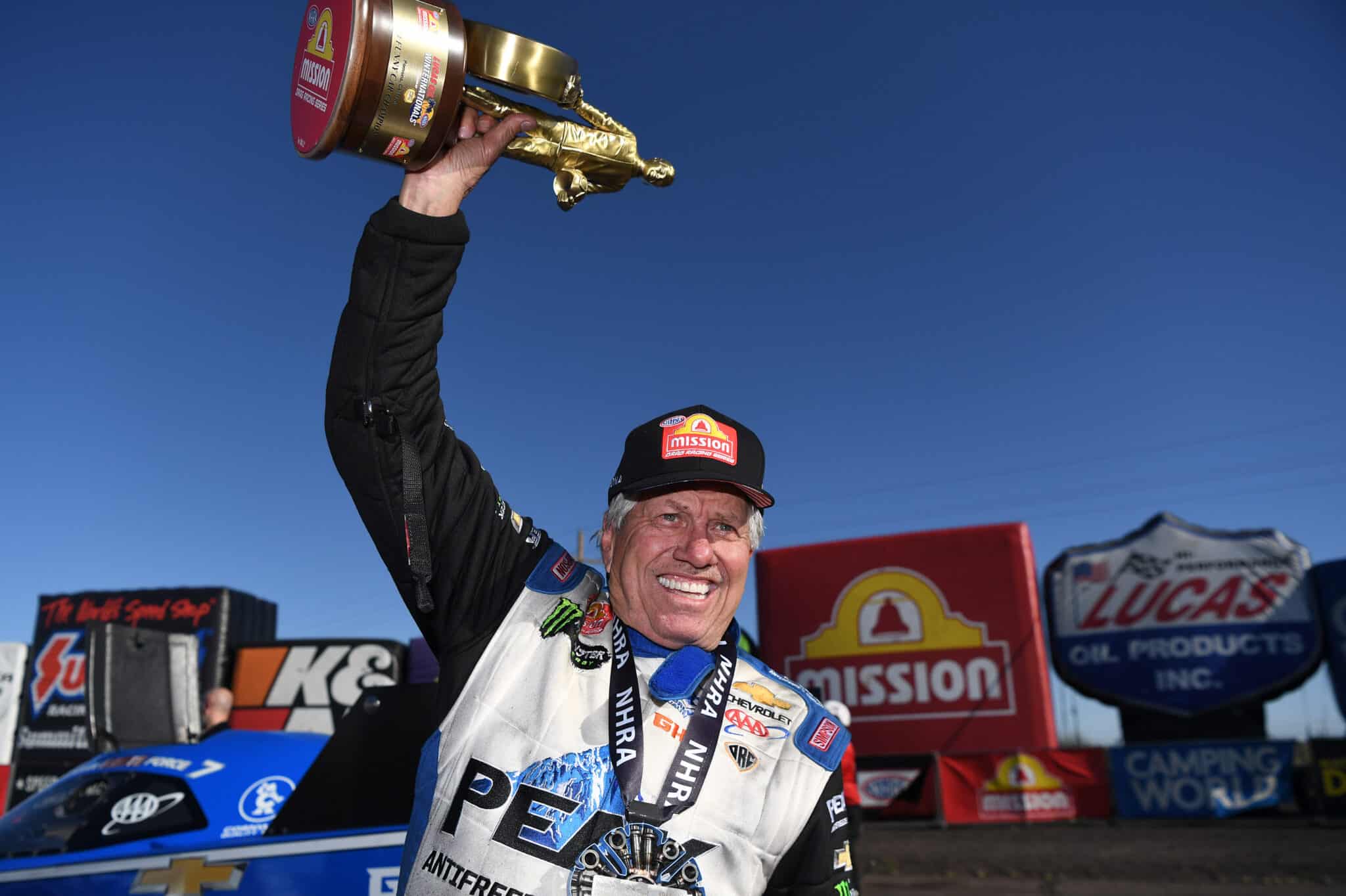 NEARLY 75 YEARS OLD, JOHN FORCE WINS 156TH RACE OF NHRA CAREER, GOES ...