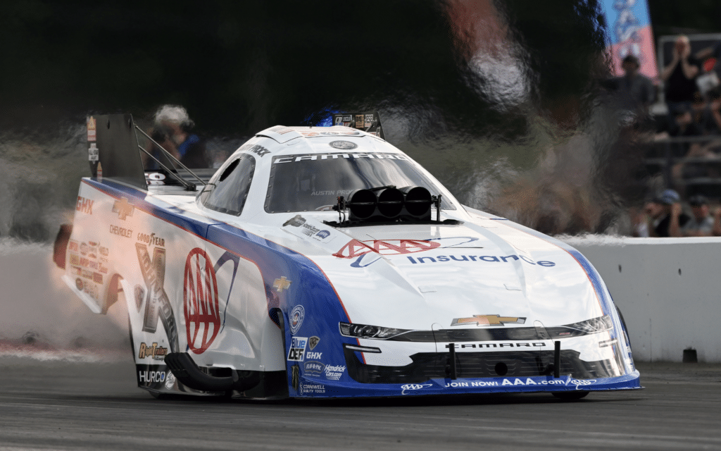 PROCK, FORCE GO 1-2 IN FIRST DAY QUALIFYING AT EPPING - John Force Racing