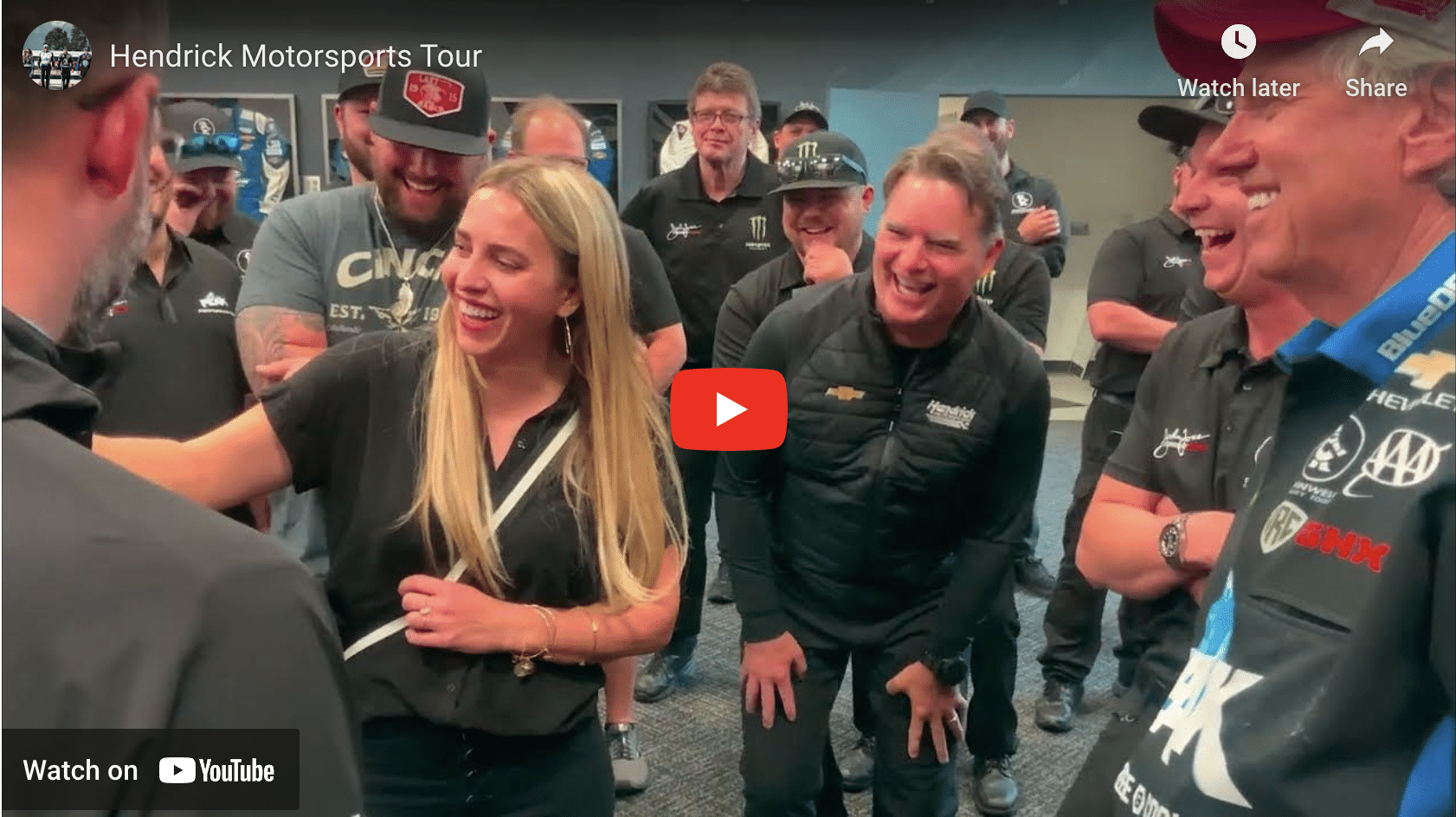 HENDRICK MOTORSPORTS TOUR - John Force Racing