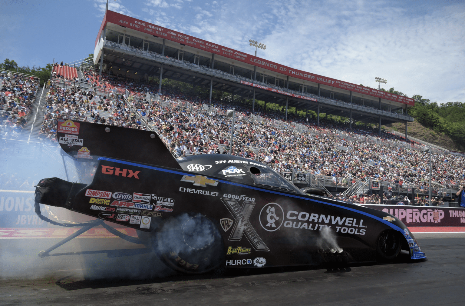 PROCK NEGOTIATES ‘THE BUMP’ FOR ANOTHER NO. 1 START - John Force Racing
