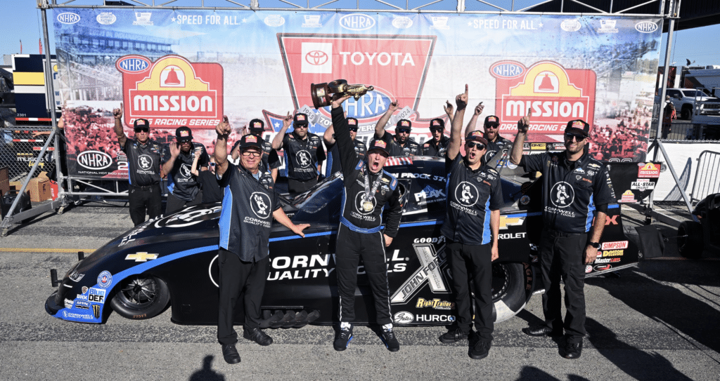 PROCK DOMINATES IN DRAG RACING’S BIGGEST EVENT - John Force Racing