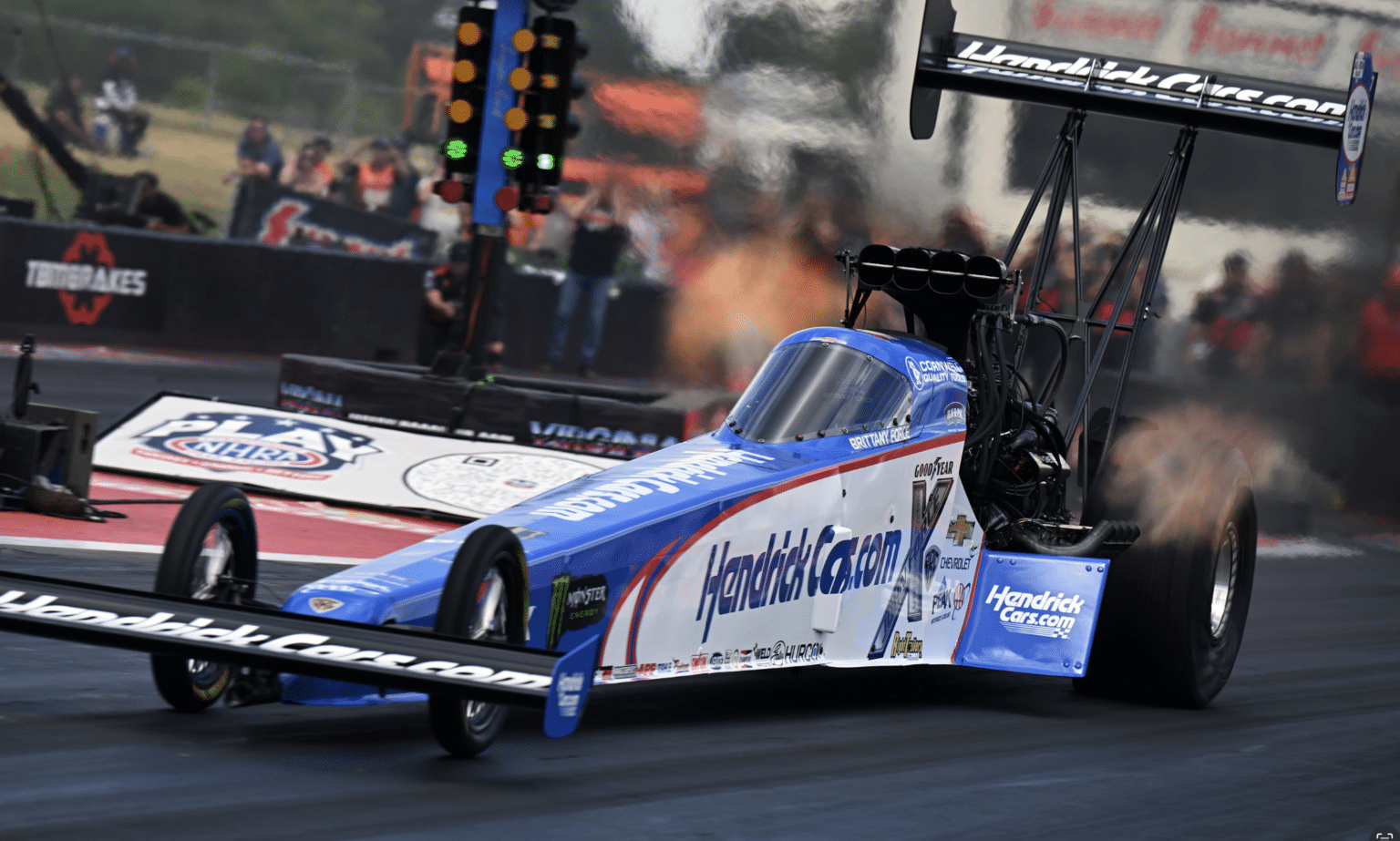 HENDRICK DRAGSTER RETURNS IN CAROLINA NATIONALS - John Force Racing