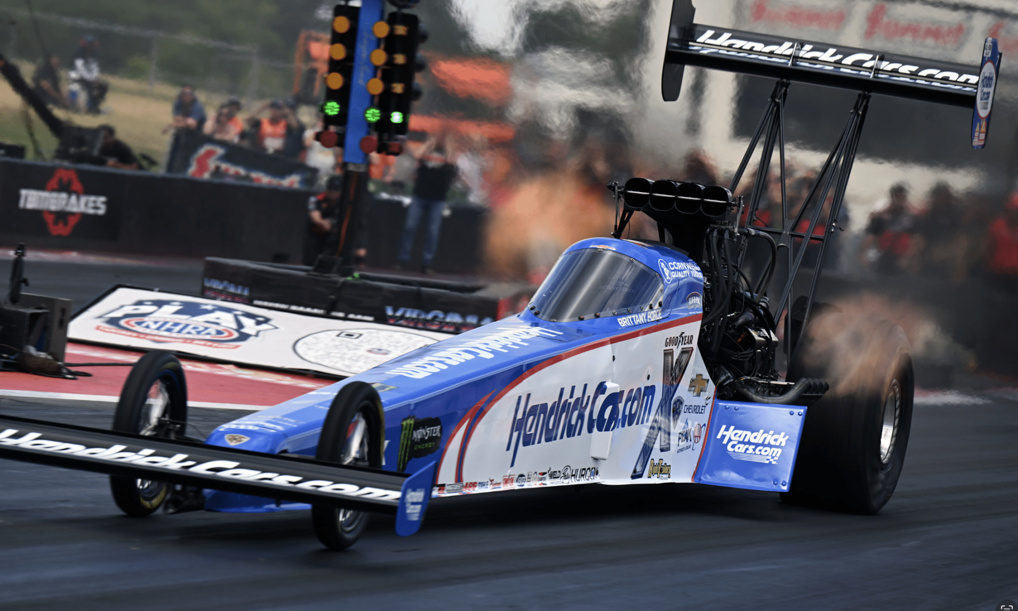 HENDRICK DRAGSTER RETURNS IN CAROLINA NATIONALS - John Force Racing