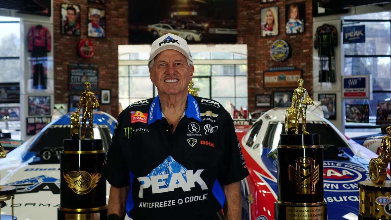 JOHN FORCE HEADING BACK TO THE RACES - John Force Racing