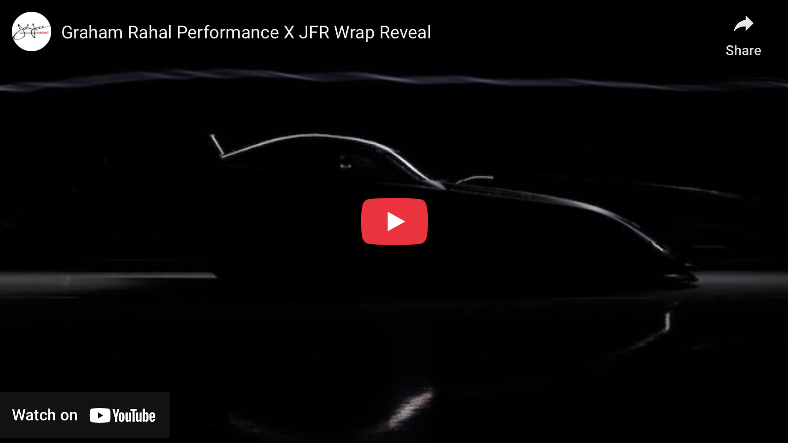 GRAHAM RAHAL PERFORMANCE WRAP REVEAL - John Force Racing