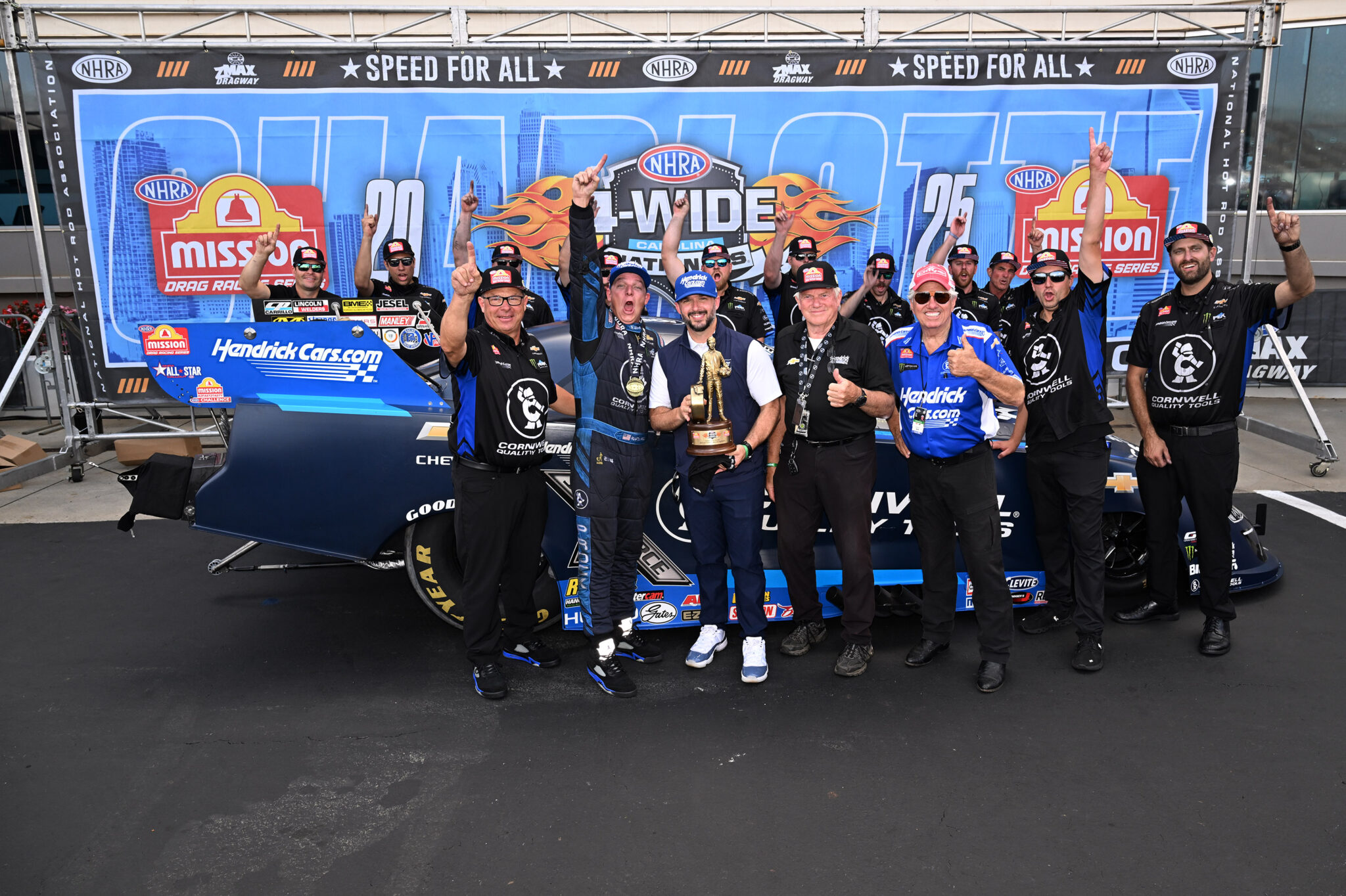 PROCK SWEEPS 2025 4-WIDES, TAKES THIRD STRAIGHT AT ZMAX DRAGWAY WITH ...